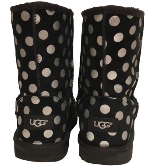 UGG | Shoes | Ugg Minnie Mouse Polka Dots Boots Sz Eu 36us 6 Euc Firm ...